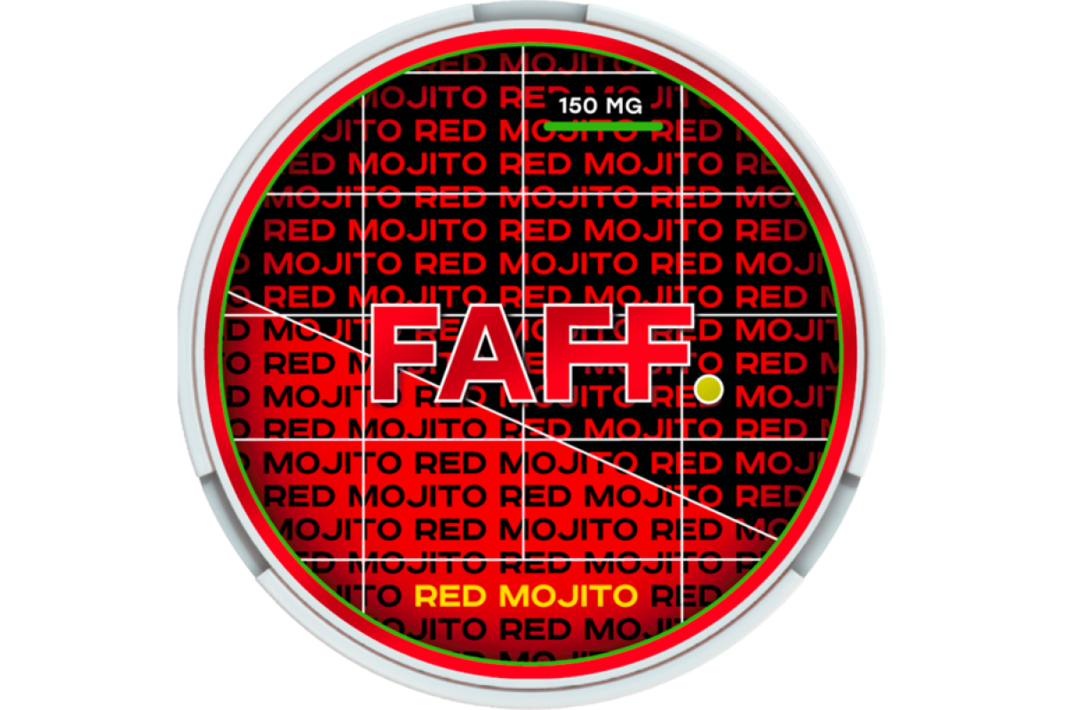 Снюс FAFF. - RED MOJITO 150MG - купить с доставкой