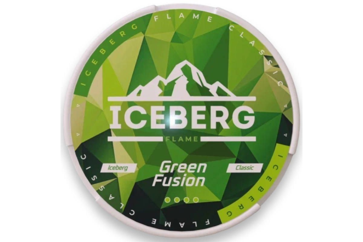 Снюс ICEBERG - GREEN FUSION 120MG купить с доставкой