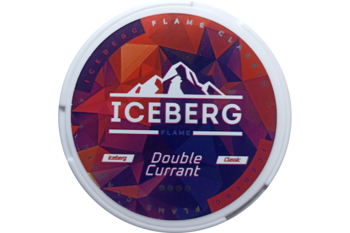 Снюс ICEBERG - DOUBLE CURRANT 120MG купить с доставкой
